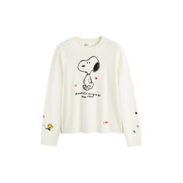 Chinti & Parker Pullover 'Snoopy Original' Damen Gr&ouml;&szlig;e XS creme / rot / schwarz