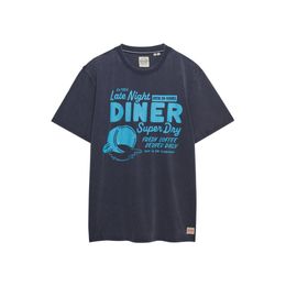 Superdry & Co T-Shirt 'LOCAL BUSINESS' Herren Gr&ouml;&szlig;e XXL marine / azur
