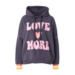 miss goodlife Sweatshirt 'Love More' Damen Gr&ouml;&szlig;e XS anthrazit / rosa / himbeer