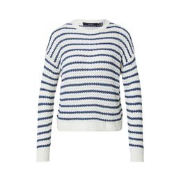 V&eacute;ro Moda Vero Moda Pullover 'VMCHARLENE' Damen Gr&ouml;&szlig;e L creme / marine