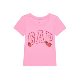 GAP T-Shirt M&auml;dchen Gr&ouml;&szlig;e 110 gr&uuml;n / hellpink / rot