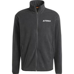 Adidas TERREX MULTI ESSENTIALS Fleecejacke Herren - Gr&ouml;&szlig;e XXL - schwarz
