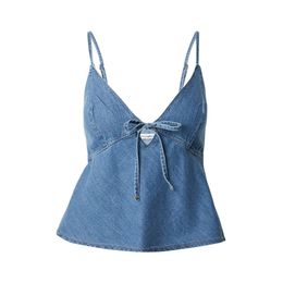 Abercrombie & Fitch Abercrombie & Fitch Top 'BELLA' Damen Gr&ouml;&szlig;e S blue denim