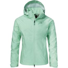 Sch&ouml;ffel Sch&ouml;ffel Easy XT Regenjacke Damen - Gr&ouml;&szlig;e 40 - gr&uuml;n