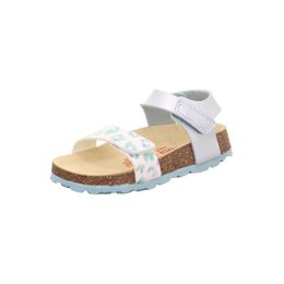 SUPERFIT Sandals girl size 40 Turquoise / Silver / White