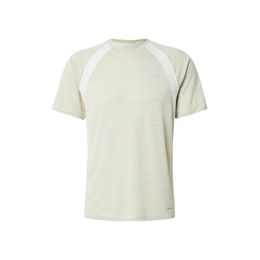 asics Funktionsshirt 'ROAD' Herren Gr&ouml;&szlig;e S creme / perlwei&szlig;