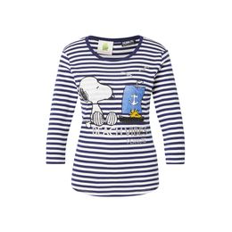 Princess Goes Hollywood Shirt 'SNOOPY BEACH' Damen Gr&ouml;&szlig;e S dunkelblau / dunkelgelb / schwarz / wei&szlig;