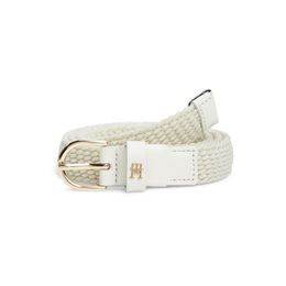 Tommy Hilfiger G&uuml;rtel 'ESSENTIAL EFFORTLESS' Damen Gr&ouml;&szlig;e 85 creme / gold