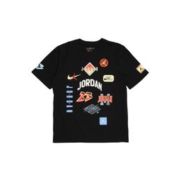 Jordan T-Shirt 'DYNASTY' Jungen Gr&ouml;&szlig;e 128/140 hellgelb / orange / schwarz / wei&szlig;