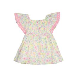 GAP Kleid M&auml;dchen Gr&ouml;&szlig;e 98 gelb / gr&uuml;n / rosa / wei&szlig;