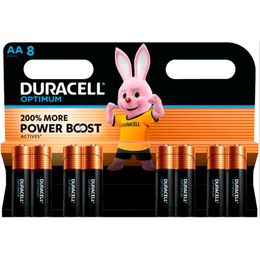 Duracell Batterie 'Optimum' 1,5 V AA LR6 8 St&uuml;ck