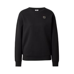 Puma Sweatshirt 'Essentials Elevated' Damen Gr&ouml;&szlig;e XL schwarz / offwhite