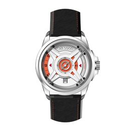 BE COOL Armbanduhr wei&szlig;/hellorange BCW02SWO