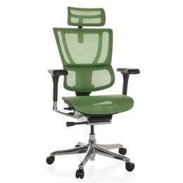 hjh OFFICE Luxus Chefsessel ERGOHUMAN SLIM GEN2 Netzstoff mit Armlehnen (h&ouml;henverstellbar)