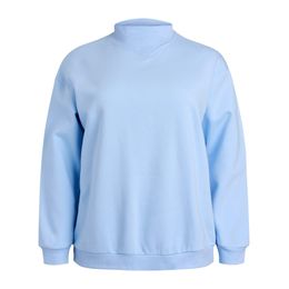 ZIZZI Sweatshirt 'Rikke' Damen Gr&ouml;&szlig;e 7XL/8XL hellblau