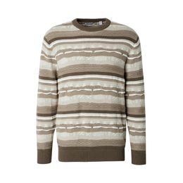 Only & Sons Only & Sons Pullover 'ONSLUCKER' Herren Gr&ouml;&szlig;e L taupe / greige / wei&szlig;
