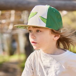 Baseball Cap MaxiMo, Jungen, Gr. 53/55, gr&uuml;n, Canvas, Baumwolle, Caps