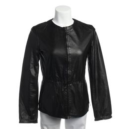 Jil Sander Lederjacke / Ledermantel Damen Gr&ouml;&szlig;e XS schwarz