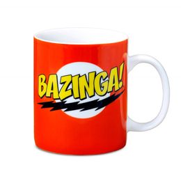logoshirt Tasse 'TBBT - The Big Bang Theory - Bazinga' Herren Gr&ouml;&szlig;e One Size rot