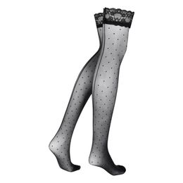 Hunkem&ouml;ller Hunkem&ouml;ller Socken 'Dorothy' Damen Gr&ouml;&szlig;e 41/45 schwarz