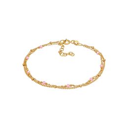 Elli Armband Damen Gr&ouml;&szlig;e 16 gold / rosa