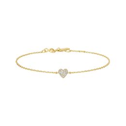 Ania Haie Armband Damen Gr&ouml;&szlig;e One Size gold / transparent