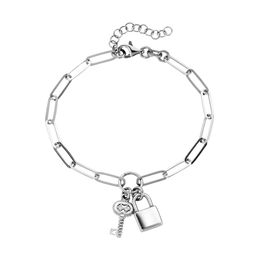 Smart Jewel Armband Damen Gr&ouml;&szlig;e 19 silber
