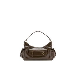 Mango Schultertasche Damen Gr&ouml;&szlig;e one size khaki