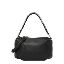 Seidenfelt Handtasche 'Aminne' Damen Gr&ouml;&szlig;e One Size schwarz / silber