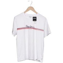 Pepe Jeans T-Shirt Herren Gr&ouml;&szlig;e L wei&szlig;