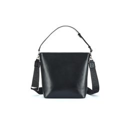 Apple of Eden Tasche 'ANTWERPEN' hochwertige silberfarbene Metalldetails Damen Gr&ouml;&szlig;e One Size schwarz