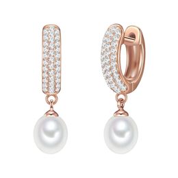 Valero Pearls Ohrringe Damen Gr&ouml;&szlig;e One Size gold / wei&szlig;