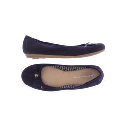 Tommy Hilfiger Ballerina Damen Gr&ouml;&szlig;e 36 marine