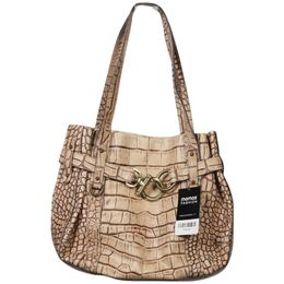 Abro Handtasche gross Leder Damen Gr&ouml;&szlig;e One Size beige