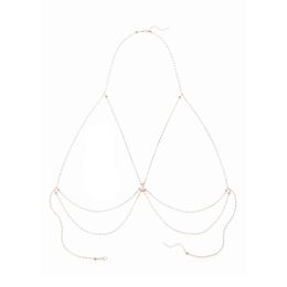 Lascana Kette Damen Gr&ouml;&szlig;e One Size rosegold / transparent