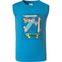 s.Oliver T-Shirt Jungen Gr&ouml;&szlig;e 92 blau / gr&uuml;n / wei&szlig;