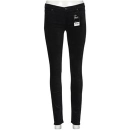 7 For All Mankind Stoffhose Damen Gr&ouml;&szlig;e S schwarz