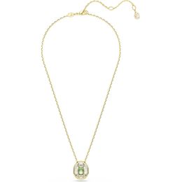 Swarovski Kette Damen Gr&ouml;&szlig;e One Size gold / gr&uuml;n