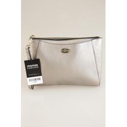 Coach Handtasche klein Leder Damen Gr&ouml;&szlig;e One Size silber