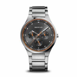 Bering Uhr Damen Gr&ouml;&szlig;e One Size schwarz / silber