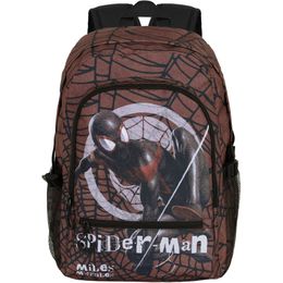 MARVEL Rucksack 'Spiderman Blackspider-Fan Fight 2.0 ' Jungen Gr&ouml;&szlig;e One Size hellgrau / oxid / schwarz / wei&szlig;