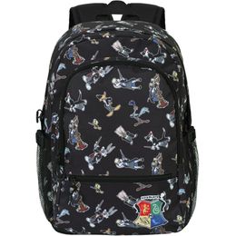 Warner Brothers Warner Bros. Rucksack 'Looney Tunes Harry Tunes-Fan Fight 2.0' Jungen Gr&ouml;&szlig;e One Size karamell / hellgrau / schwarz / wei&szlig;