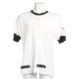 Off-White T-Shirt Herren Gr&ouml;&szlig;e M schwarz