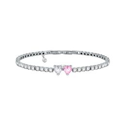 Chiara Ferragni Armband Damen Gr&ouml;&szlig;e One Size rosa / silber / transparent