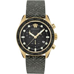 Versace Uhr Herren Gr&ouml;&szlig;e One Size gold / schwarz