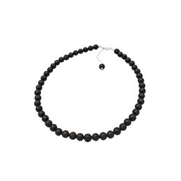Elli Kette Damen Gr&ouml;&szlig;e 43 schwarz / silber