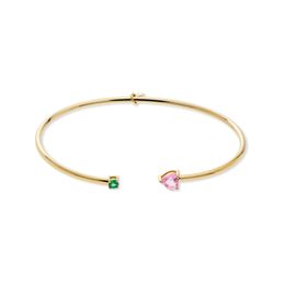 Guido Maria Kretschmer Jewellery Armband Damen Gr&ouml;&szlig;e One Size gold / jade / rubinrot