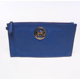 Michael Kors Clutch Damen Gr&ouml;&szlig;e One Size blau