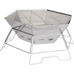 Origin Outdoors Campinggrill 'Hexagon' Herren Gr&ouml;&szlig;e one size silber