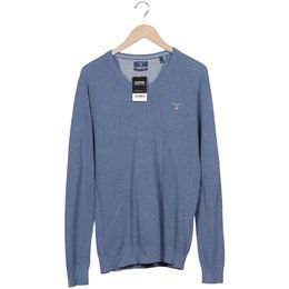Gant Pullover Herren Gr&ouml;&szlig;e L blau